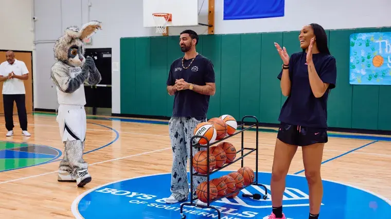 A'ja Wilson partners with 2K Foundations and SLAM for new basketball ...