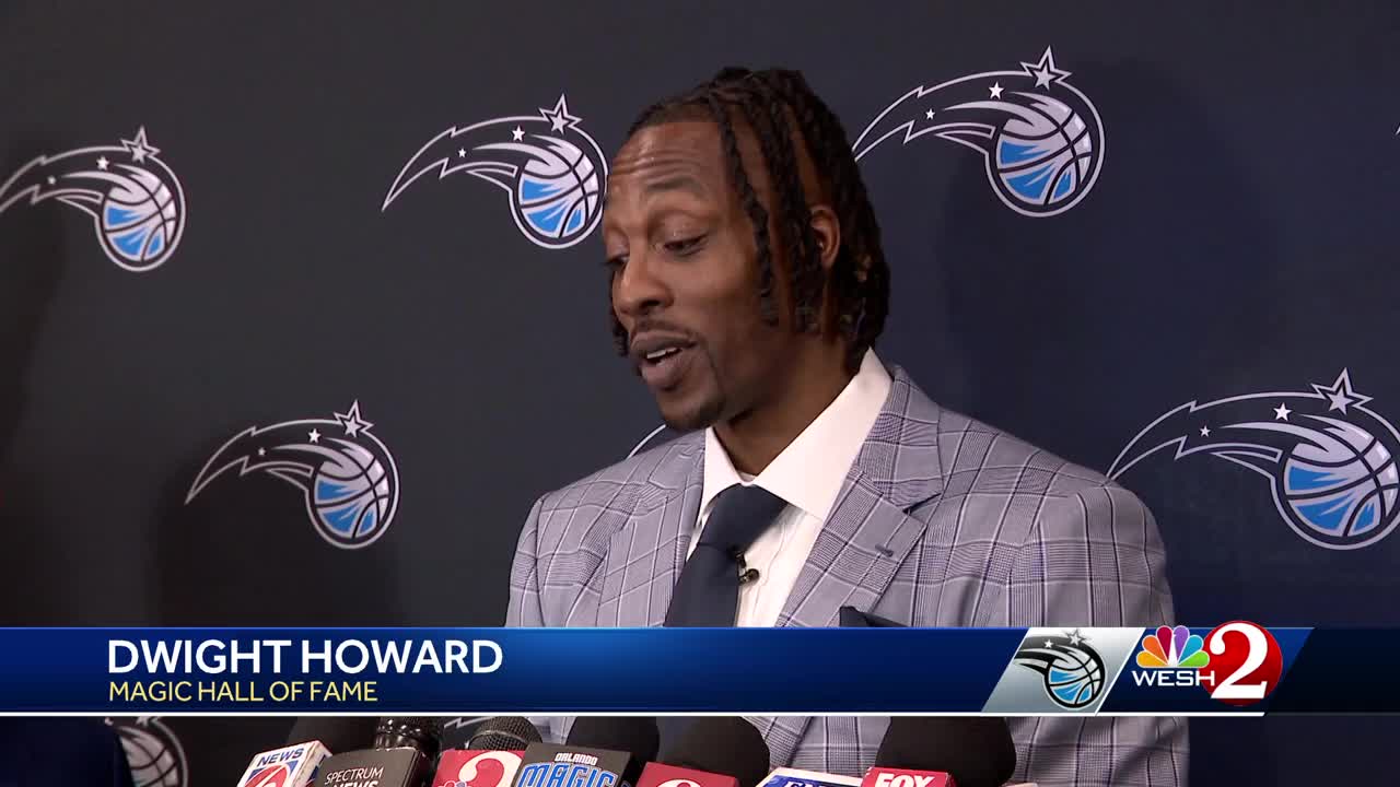 Dwight Howard inducted into Orlando Magic Hall of Fame