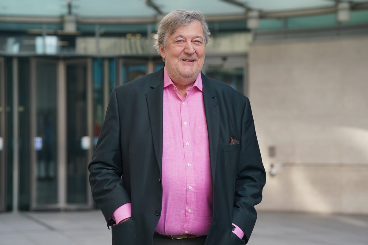 Stephen Fry to be knighted by the King for services to charity