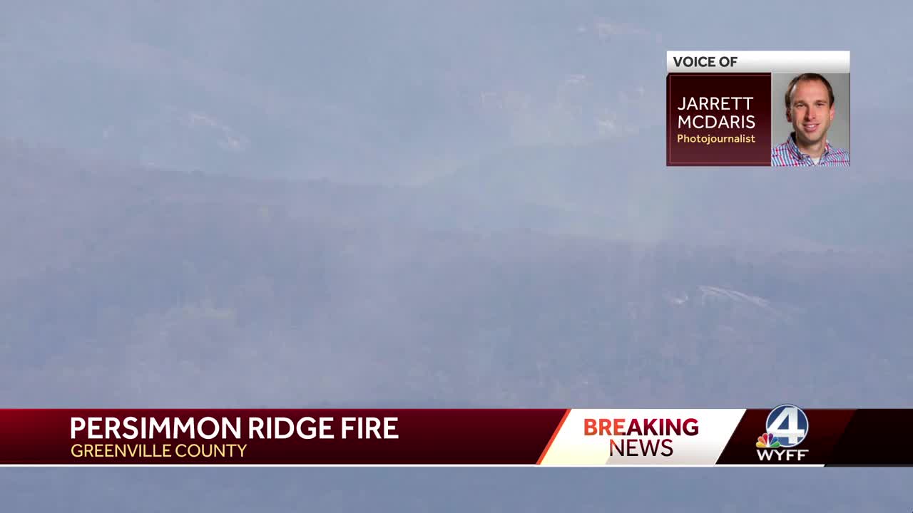 Sky 4 gives us look above the Persimmon Ridge fire