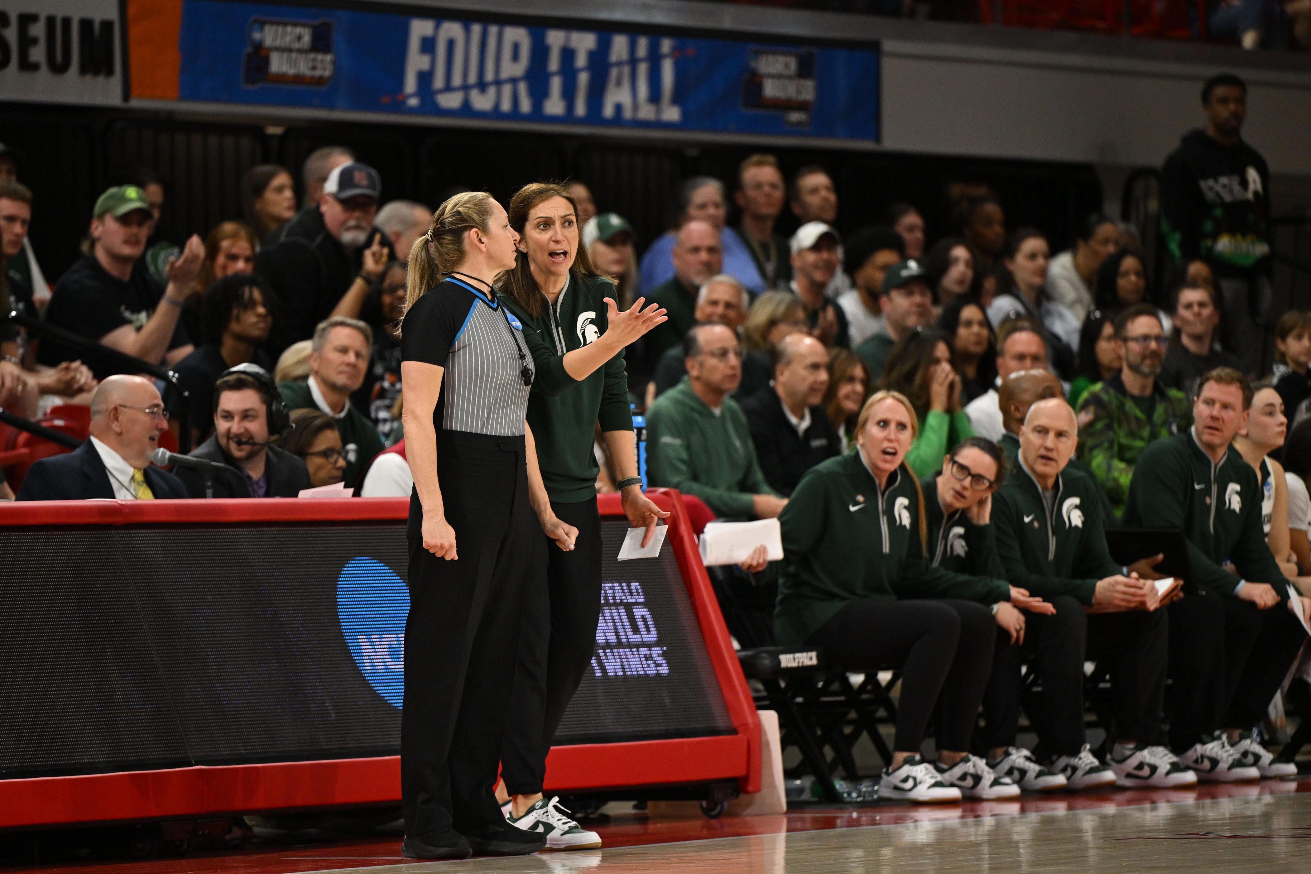 Michigan State women's basketball eliminated from NCAA Tournament after ...