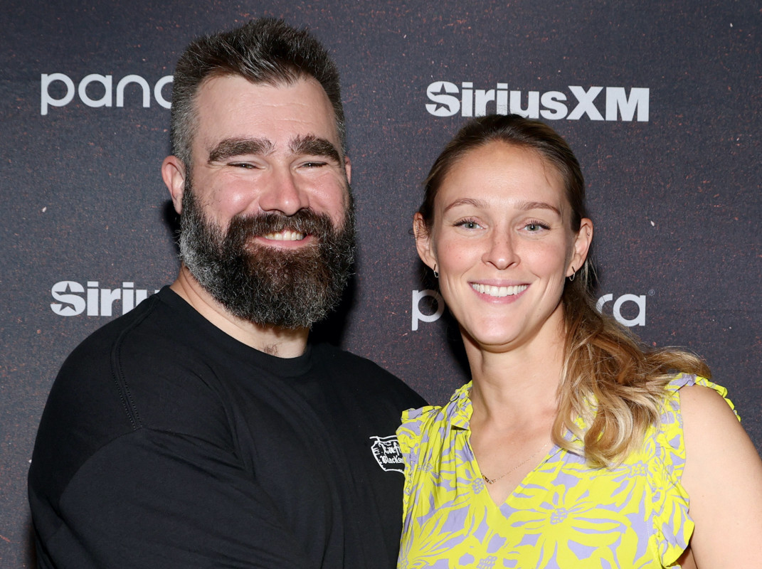 Fans Say Kylie Kelce Is ‘Cooler’ Than Husband Jason in Celebratory Photos