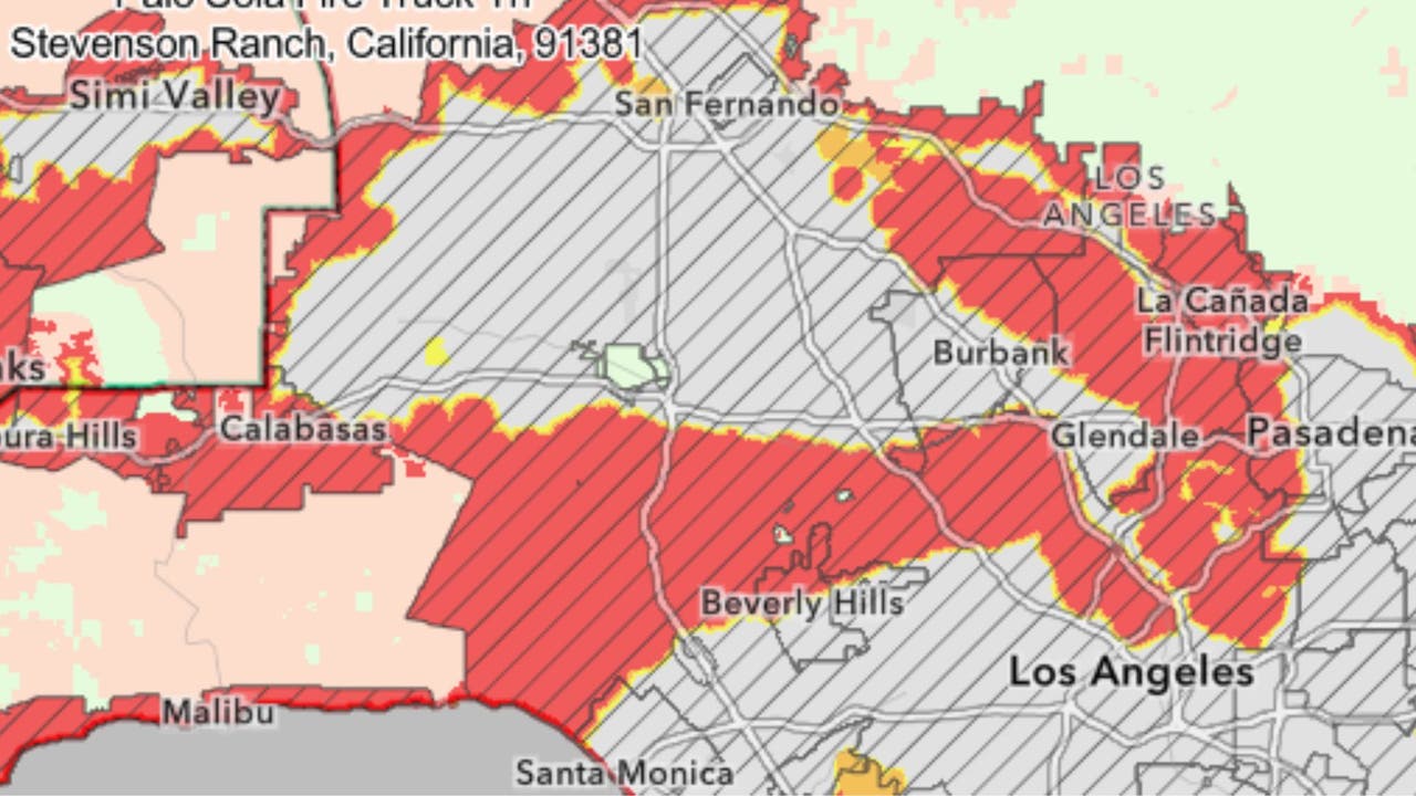 Cal Fire releases new fire hazard maps for LA County