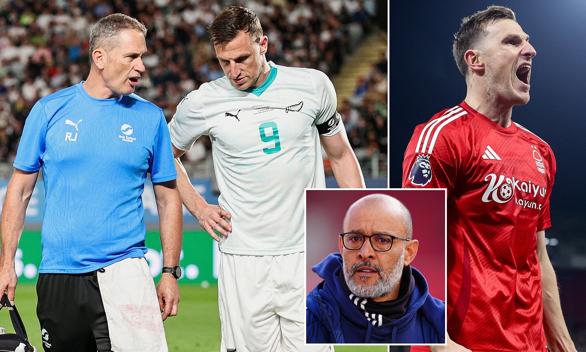 Nottingham Forest given update on Chris Wood's worrying injury for New ...