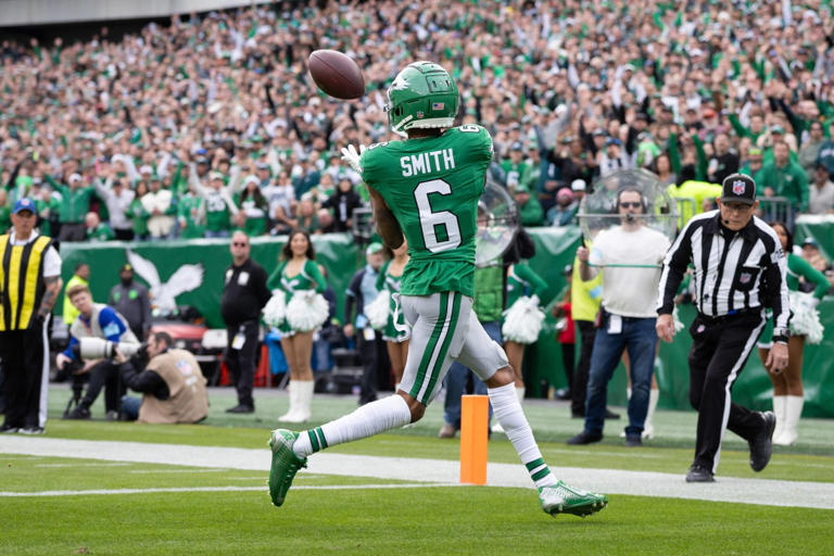 Philadelphia Eagles’ DeVonta Smith calls himself the GOAT WR