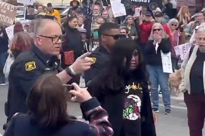 Trump supporter arrested for firing stun gun at peaceful protesters ...