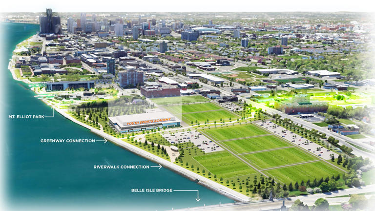 Multisports complex planned for old Uniroyal site on Detroit riverfront