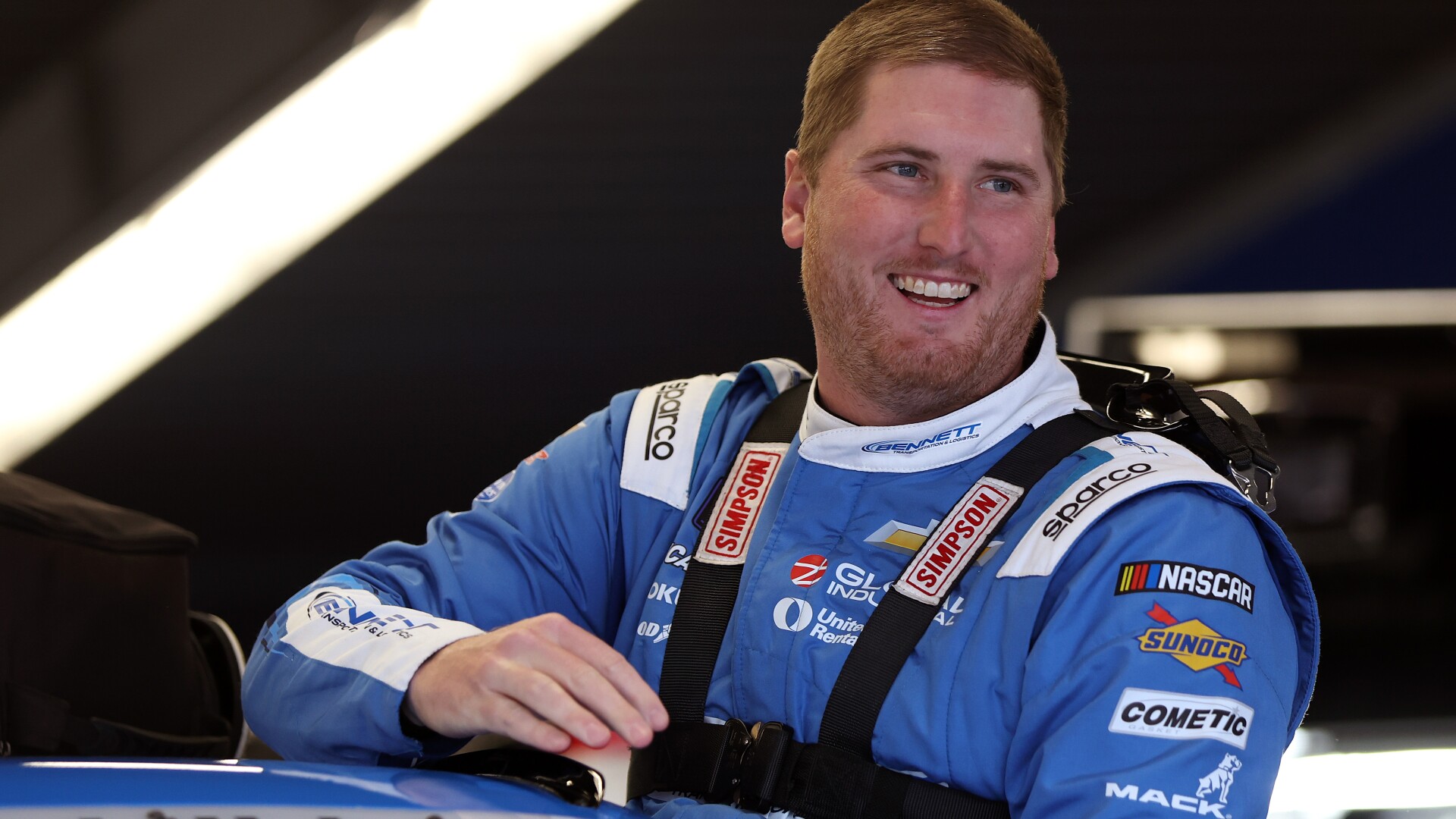 Austin Hill to run five NASCAR Cup races with sponsor United Rentals