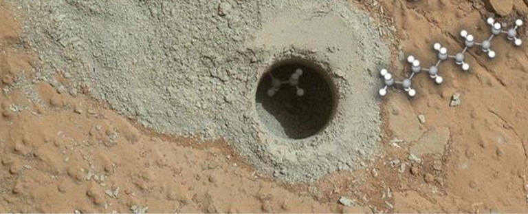 Largest Carbon Molecules Found on Mars Build The Case For Ancient Life