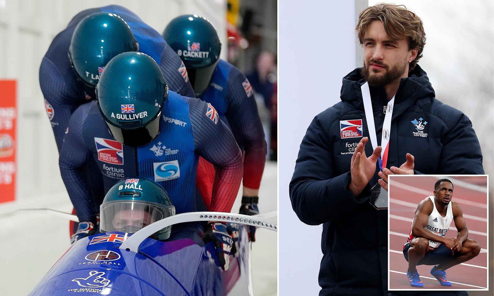 Team GB bobsledder Arran Gulliver fails out-of-competition drugs test ...