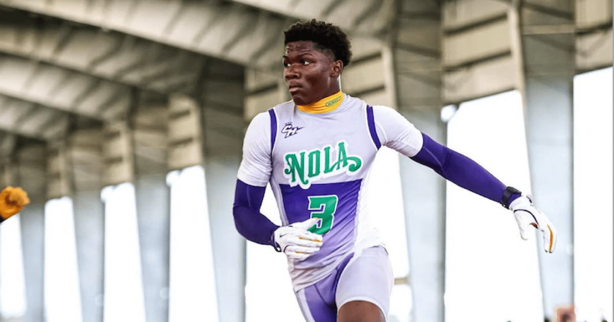 Louisiana’s Easton Royal ranked a Top 5 WR in On3’s first 2027 rankings