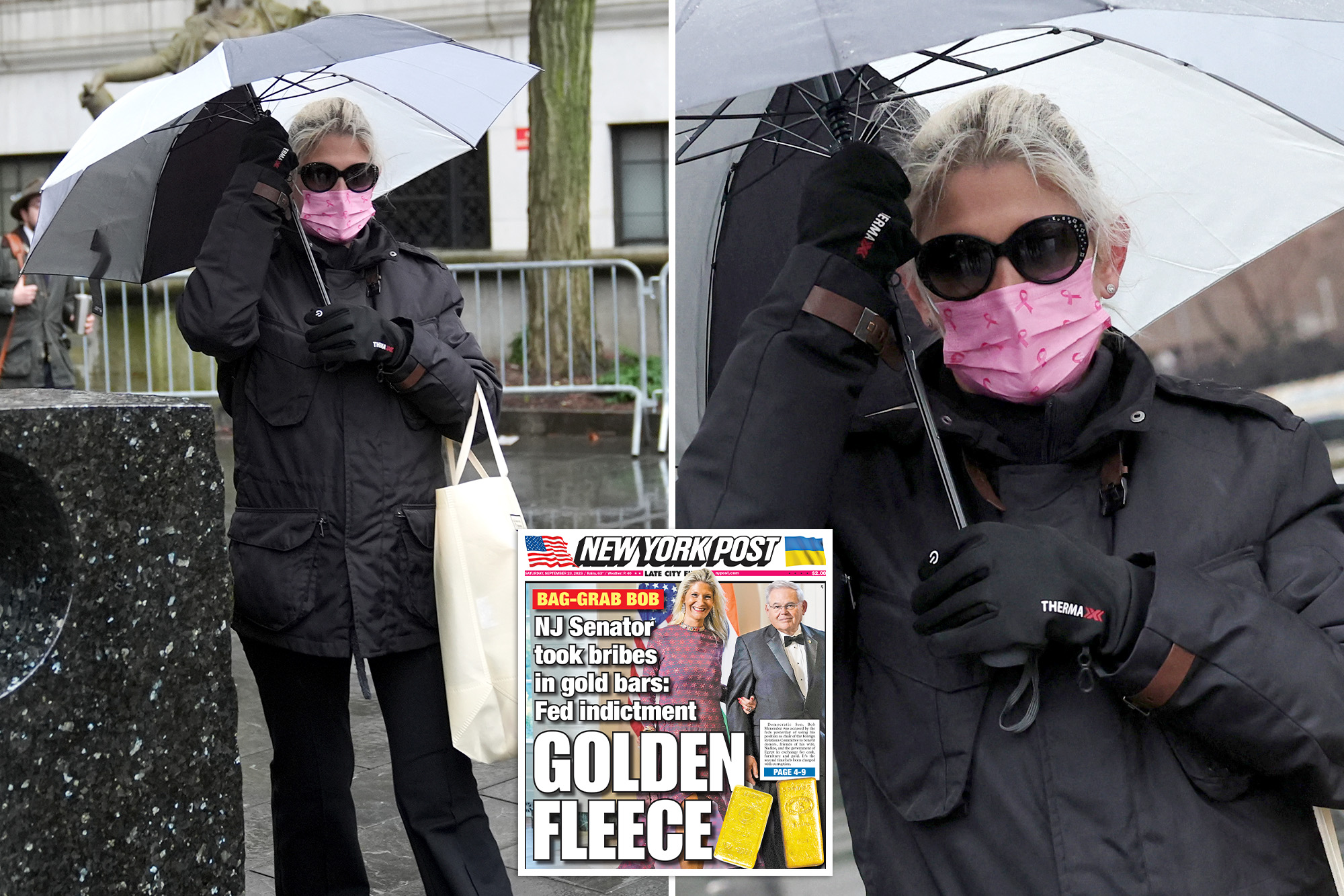 Ex-NJ Sen. ‘Gold Bar Bob’ Menendez a no-show at start of wife’s bribery ...