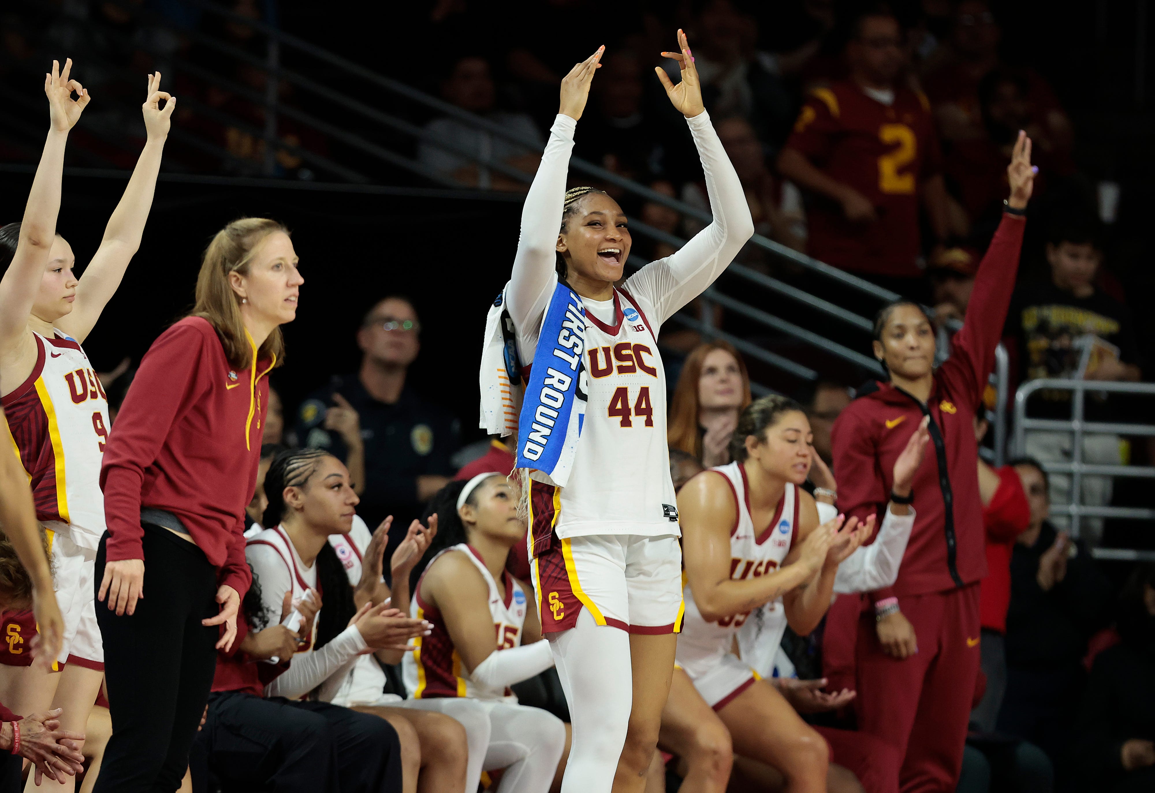 USC women's basketball takes on Mississippi State for spot in NCAA Sweet 16