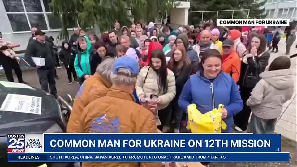 Common Man for Ukraine on 12th mission