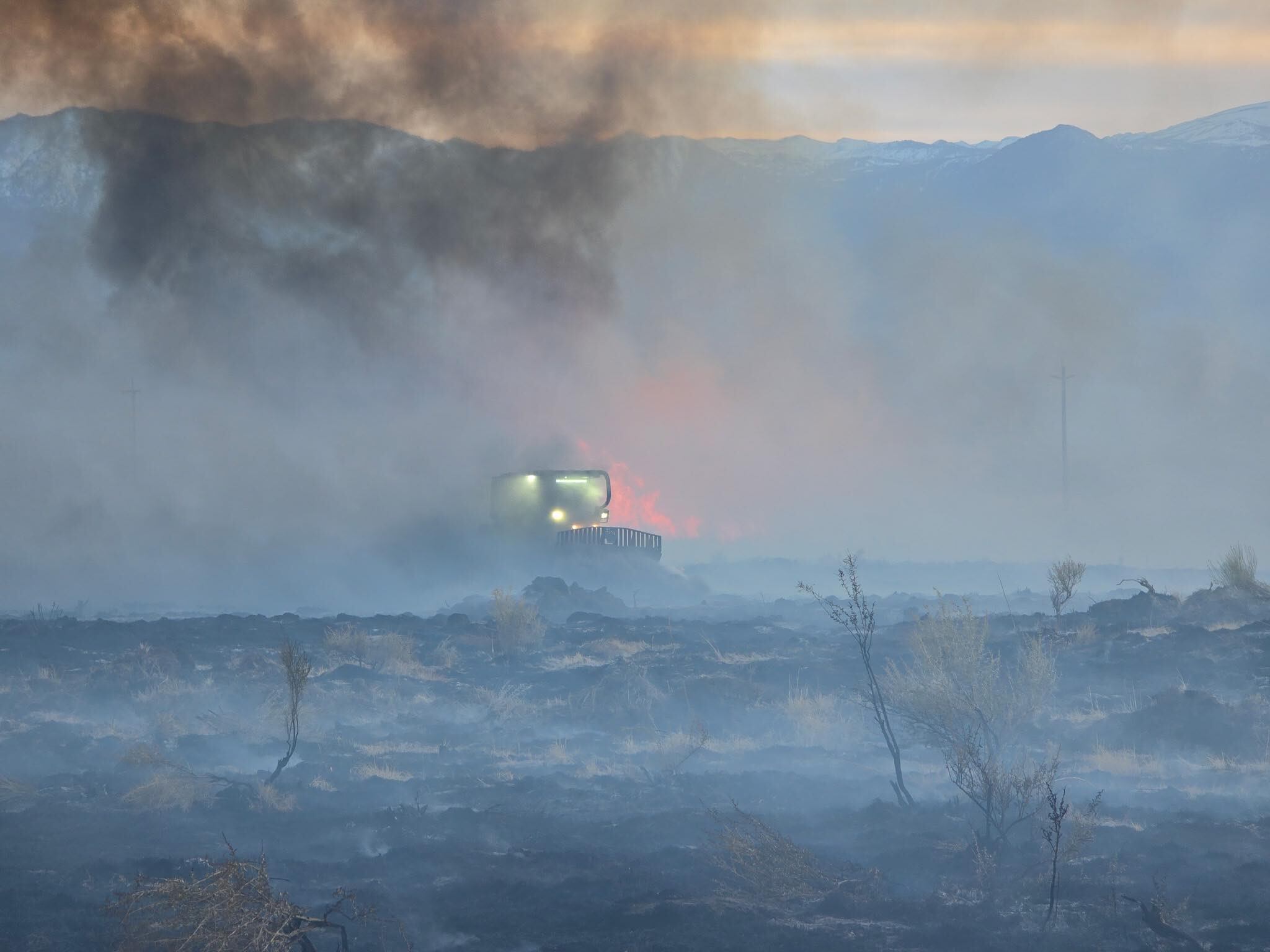Silver Fire prompts evacuations in Inyo County