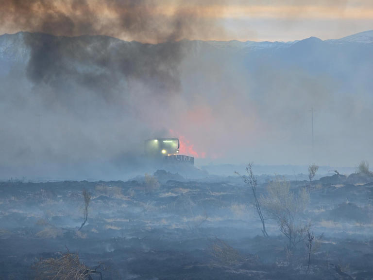 Silver Fire prompts evacuations in Inyo County