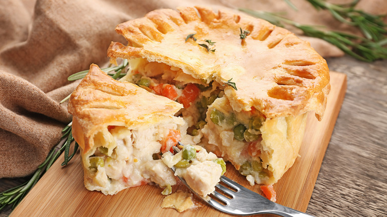 Why Chicken Pot Pie Always Tastes Better At A Restaurant