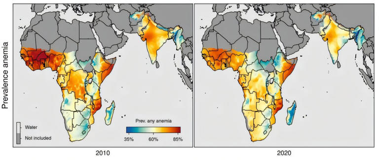 High-resolution maps show anemia's impact on children in Africa and Asia