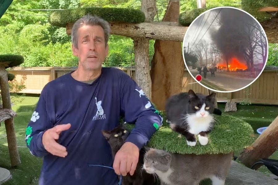One person dies in Medford fire at ‘Happy Cat’ sanctuary