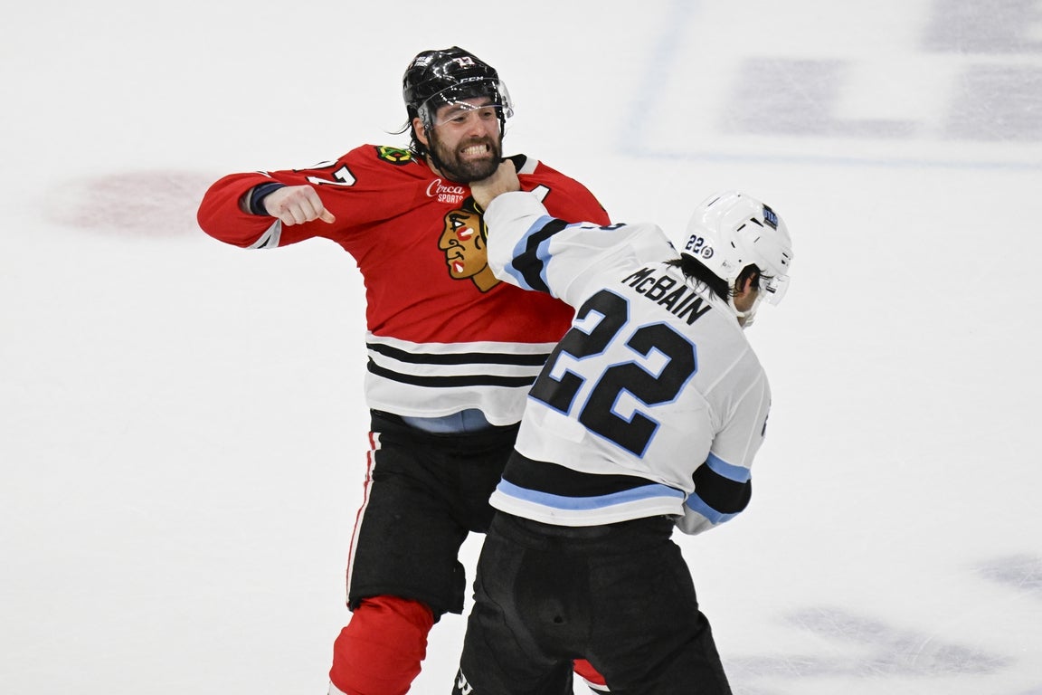 Our top NHL hockey fight photos from March