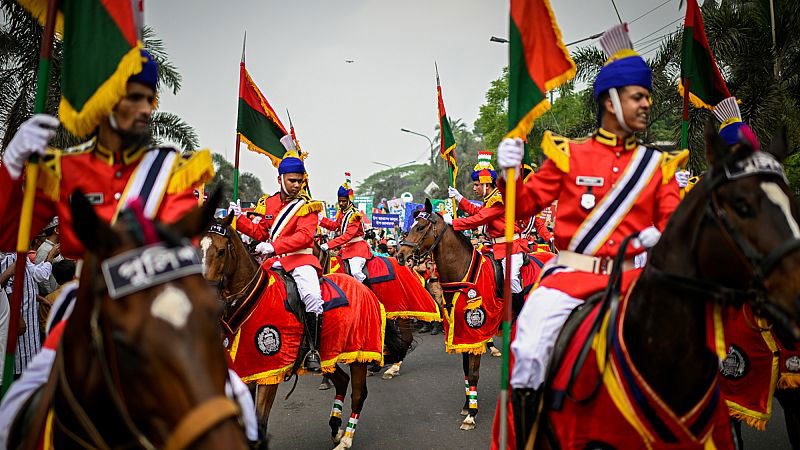 Bangladesh celebrates Eid with grand processions and prayers Bangladesh celebrates Eid with grand processions and prayers