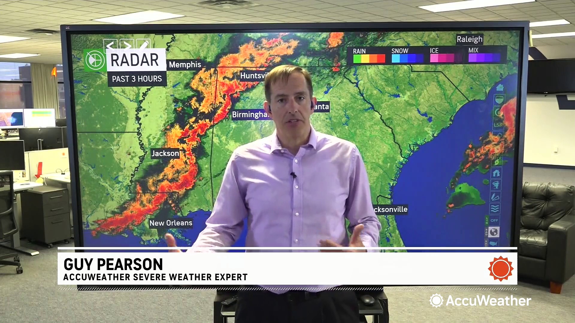 Severe storms and flooding threat midweek