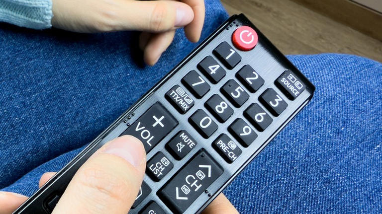 Why Do Some TV Remote Buttons Have Dots? Here's What They're For