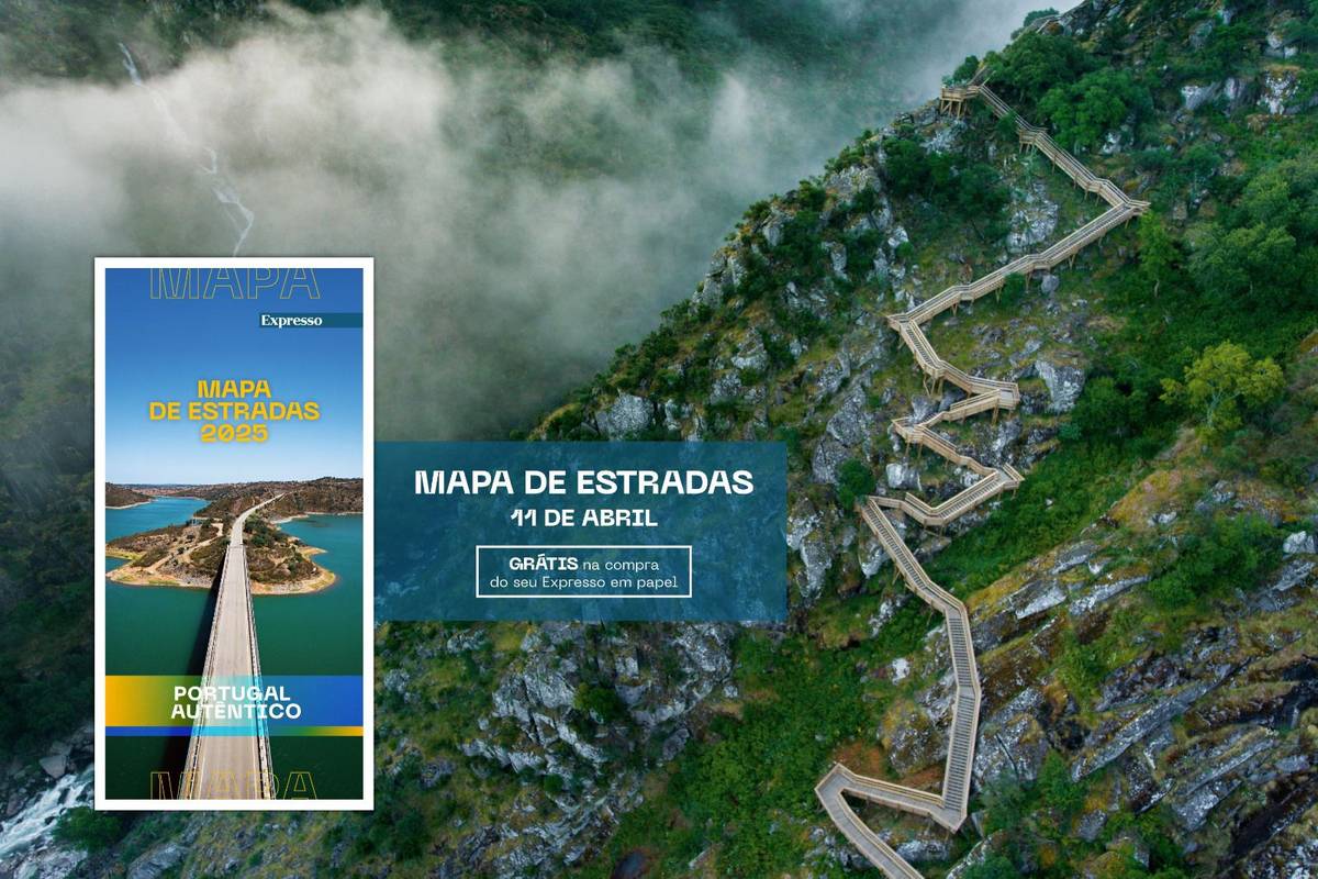 Expresso oferece “Mapa das Estradas de Portugal Autêntico 2025”