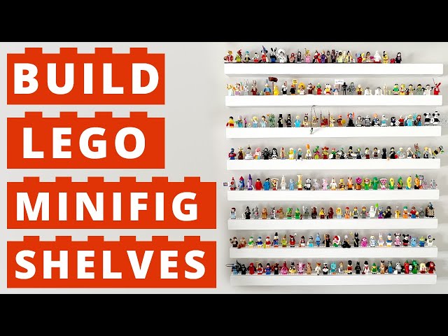 I Built a LEGO Minifig Shelf and It's a GAME CHANGER!
