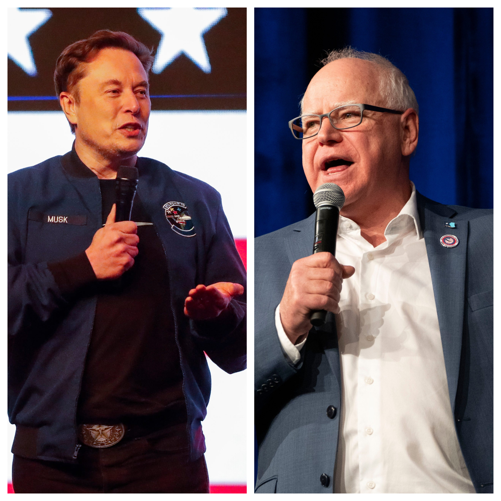 Elon Musk is angry at Tim Walz's jabs. Should he be surprised?