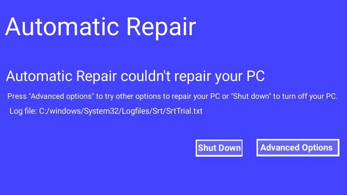 Cómo solucionar el error C:\Windows\System32\LogFiles\Srt\SrtTrail.txt ...