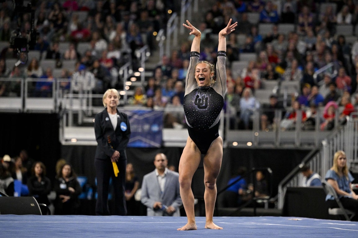 Unforgettable photos spotlight Grace McCallum and Utah Utes gymnastics