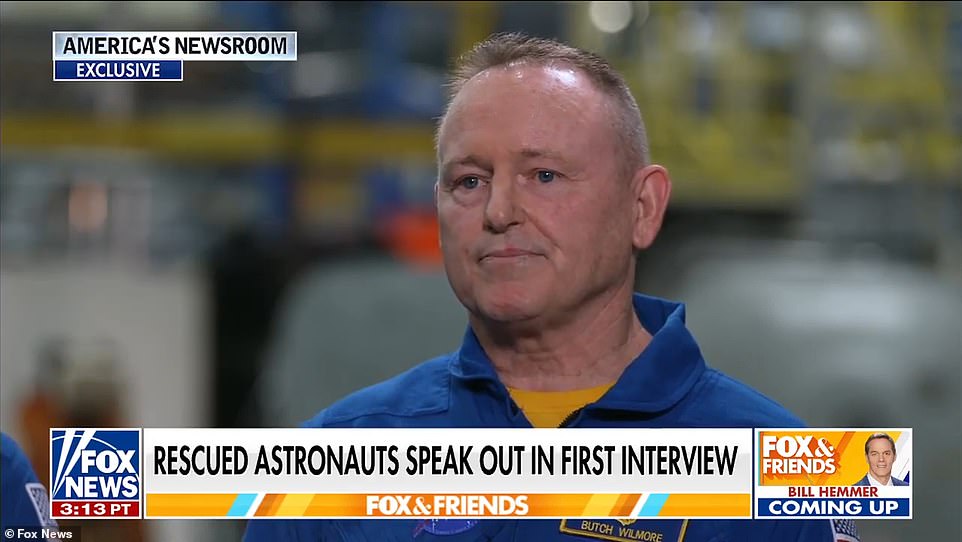 NASA astronauts speak out for the first time since their return
