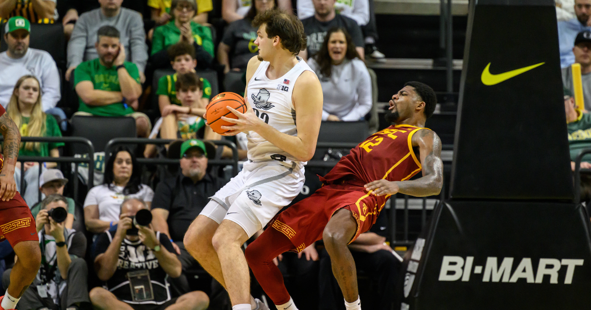 Oregon Basketball Center Nate Bittle Declares for NBA Draft