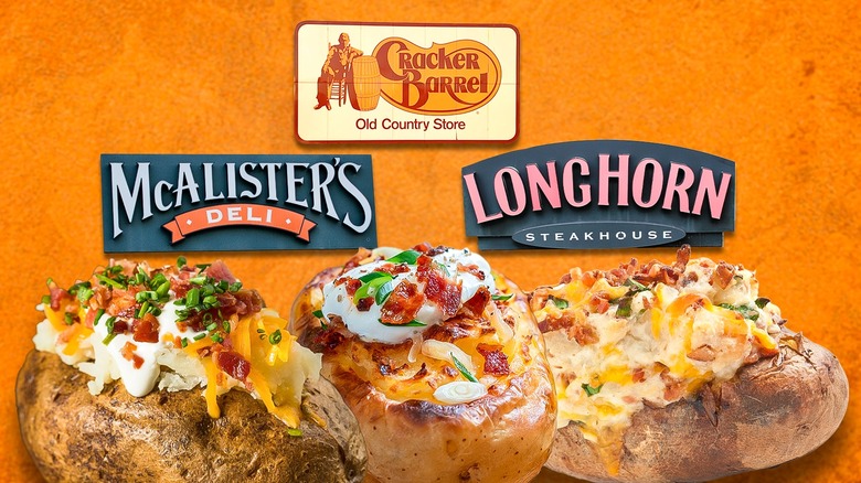 13 Chain Restaurants With The Best Loaded Baked Potatoes