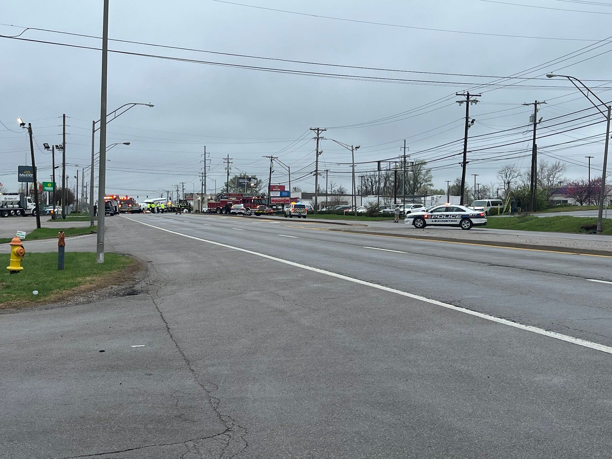 Names of 3 killed in fiery Lexington crash released