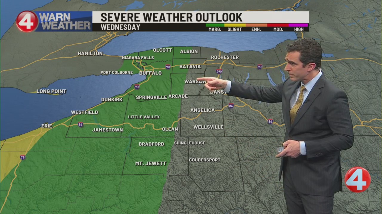 Buffalo weather update: Noon, 3/31/25