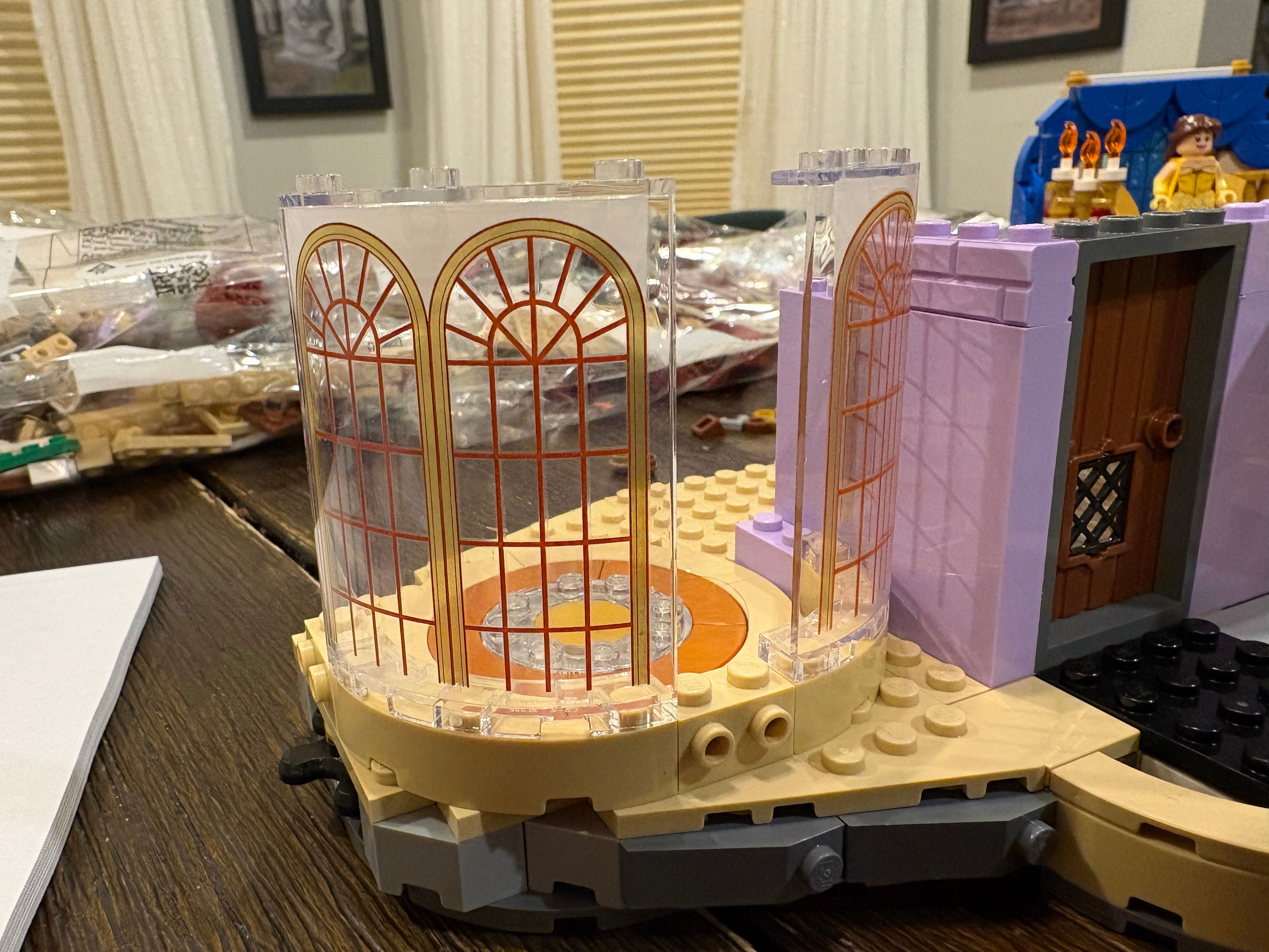 We Build LEGO Beauty and the Beast Castle
