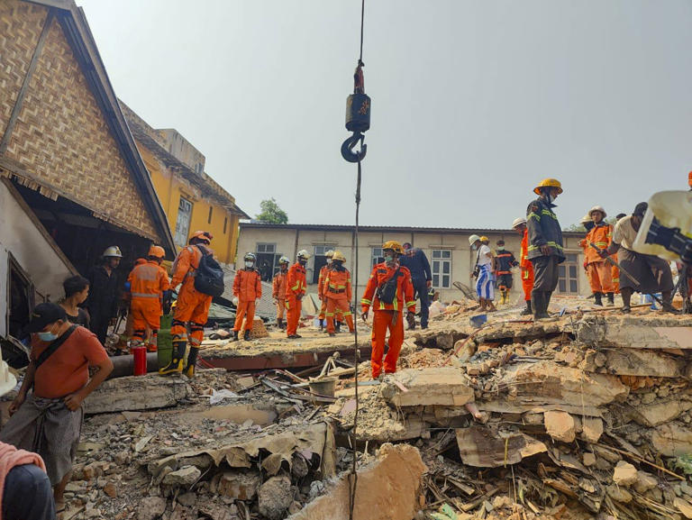 Operation Brahma: 650 MT relief aid sent so far to quake-hit Myanmar; NDRF team returns