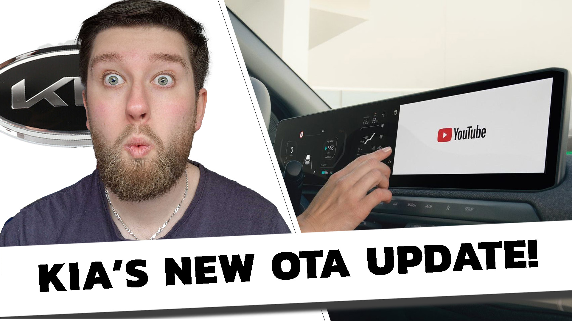KIA's Latest Update Adds AI Voice Assistant, YT Streaming and more...