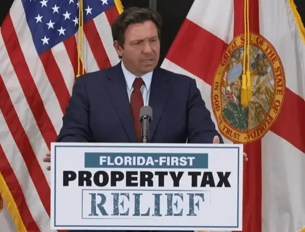 Gov. DeSantis Proposes $5 Billion Property Tax Cut For Florida Homeowners