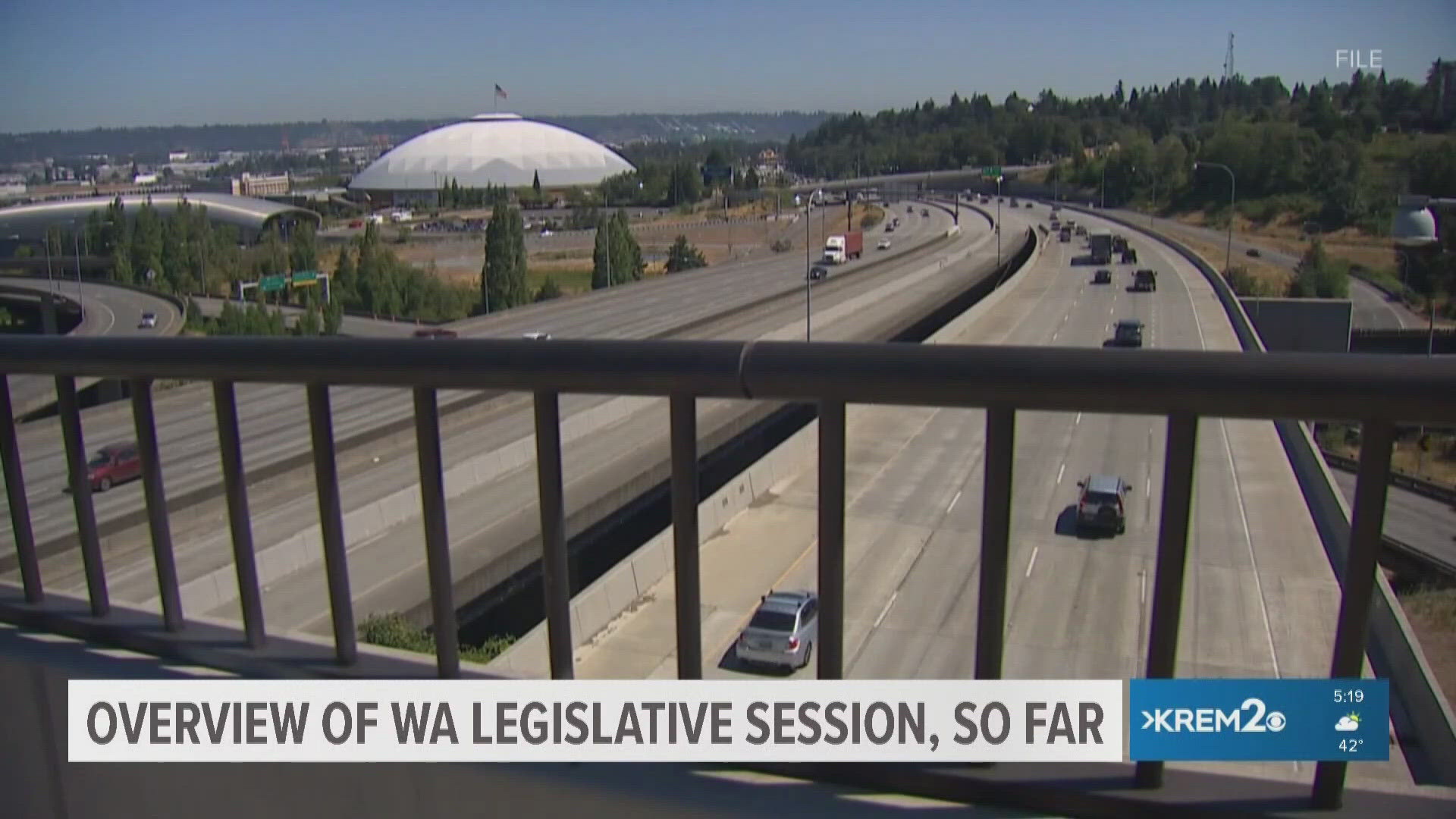 Overview of Washington Legislative Session so far