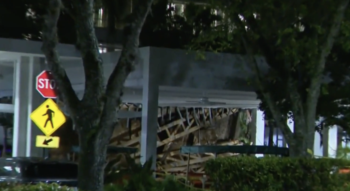 College Dorm Roof Collapses In Shocking Accident