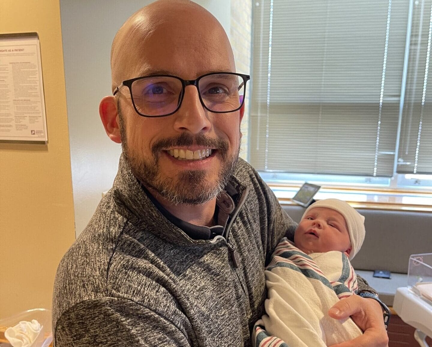 New baby girl makes Daybreak's Marcus Bailey a proud papa – again!