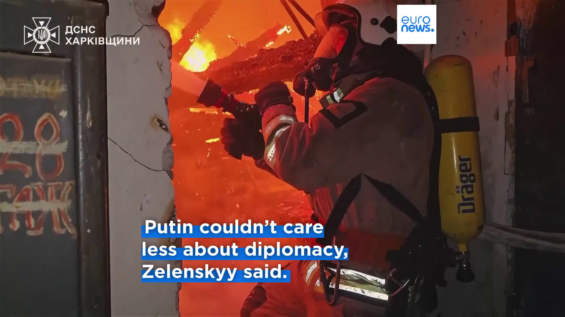 Zelenskyy calls for stronger allies' action to break Russia's war capacity