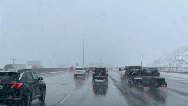 FULL LIST: Road Weather Alert issued for Utah highways through Tuesday ...