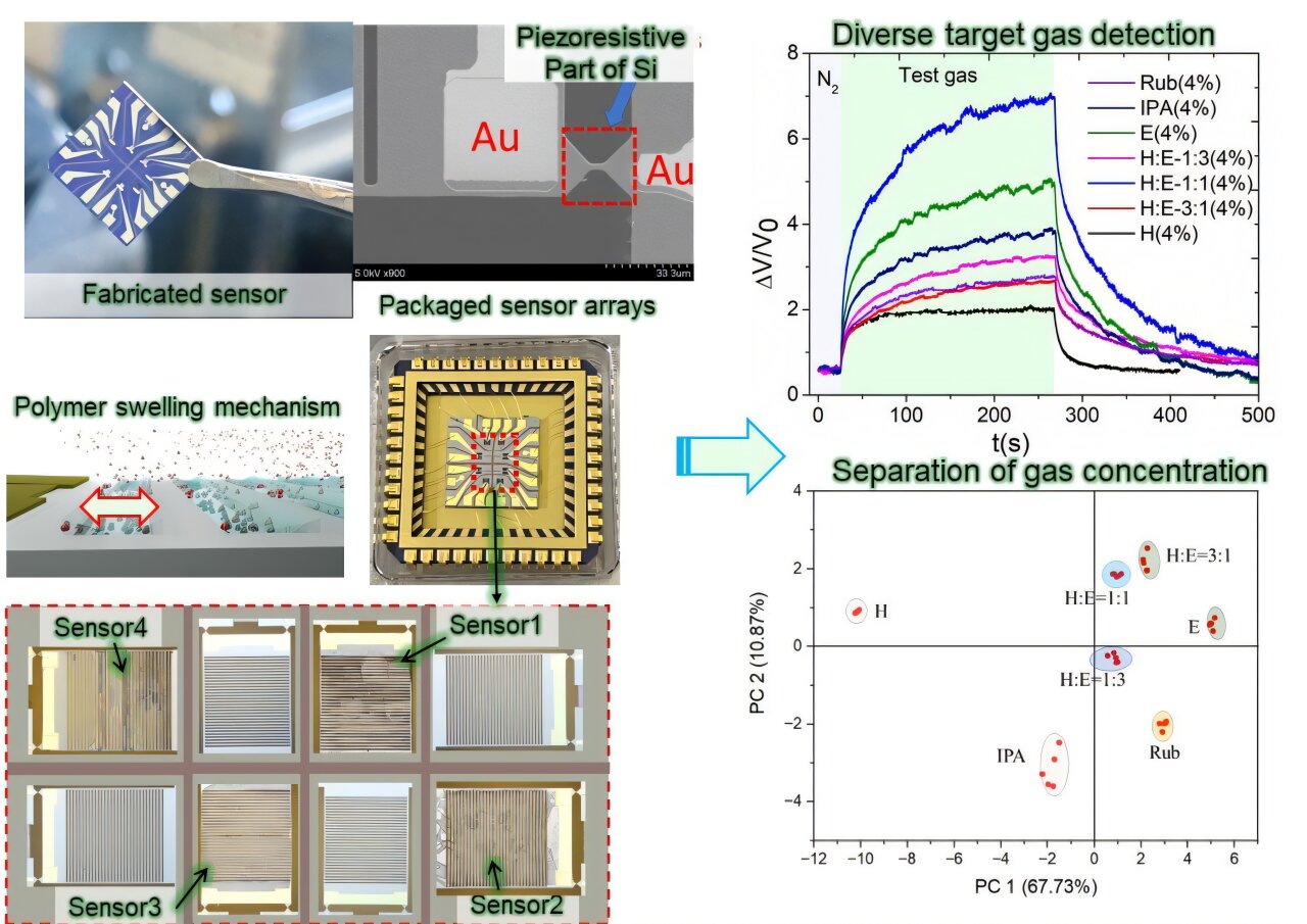 Nanomechanical gas sensor arrays: A step toward smarter, safer food and ...