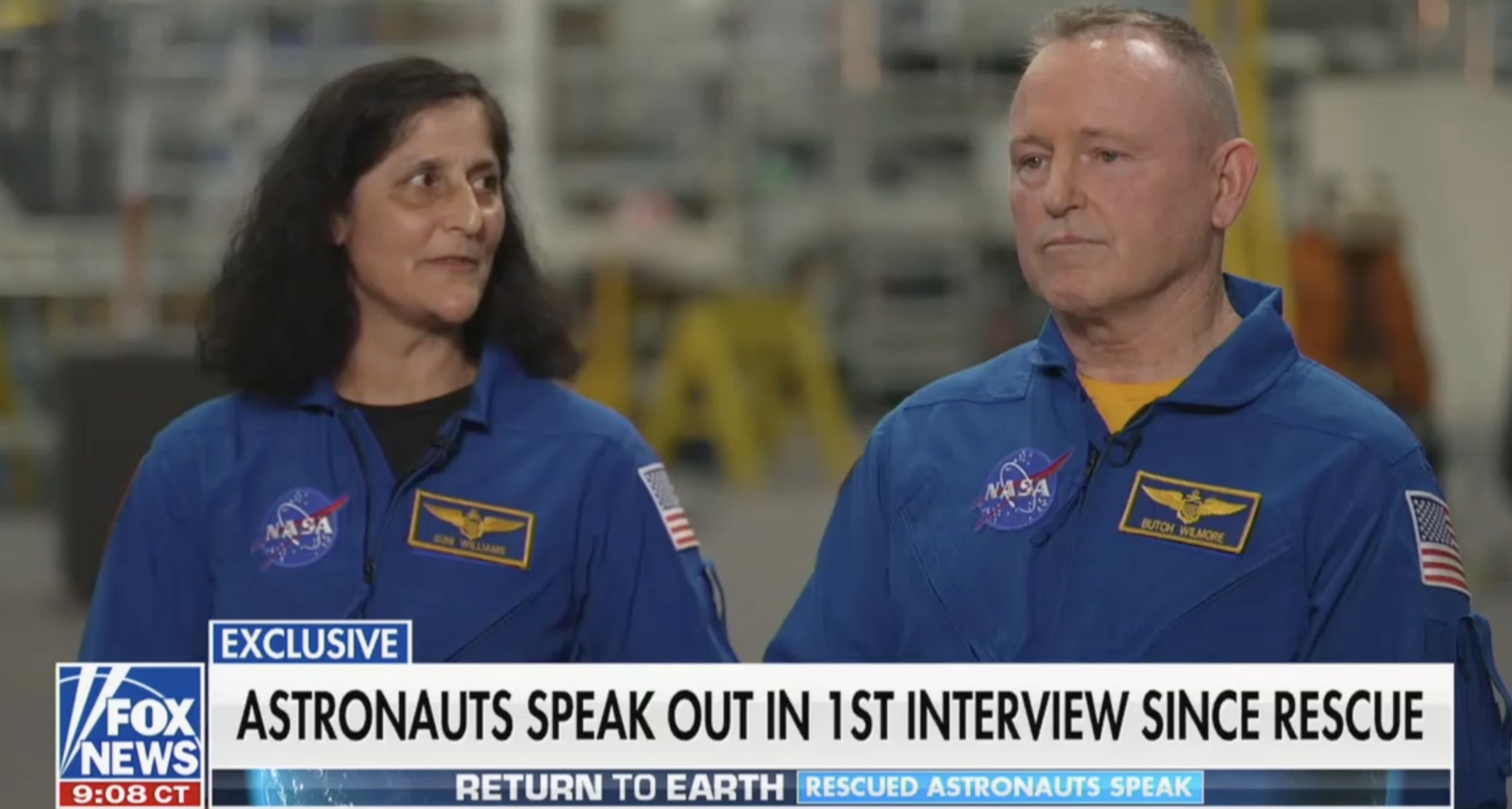 Astronaut Stranded in Space for 9 Months Tells Fox News He’s ‘Grateful ...