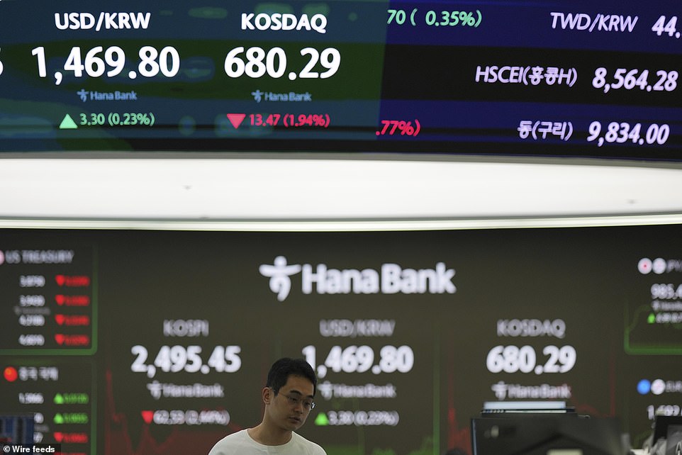 US stocks plunge as investors react to Trump's new tariff plan