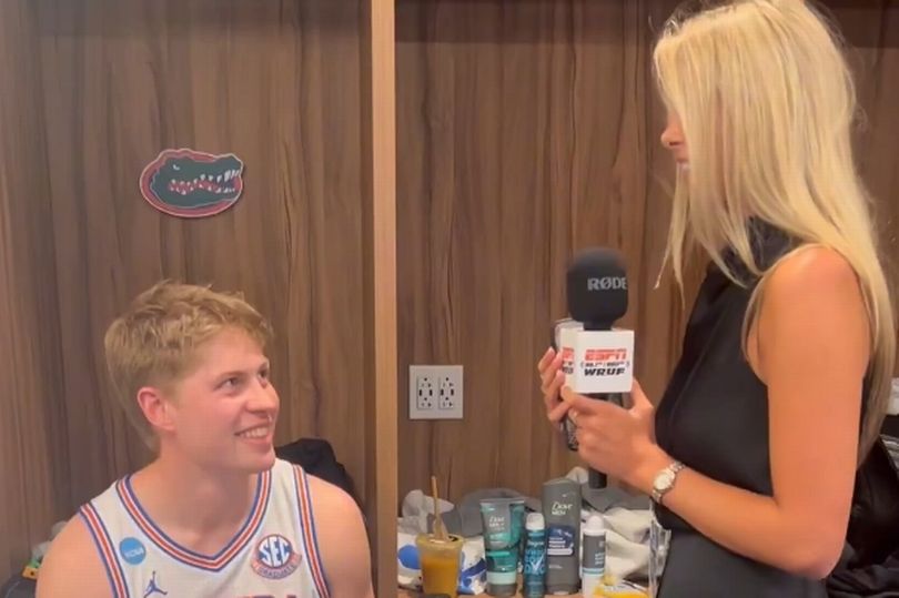 College basketball reporter who turned heads does it again at White House